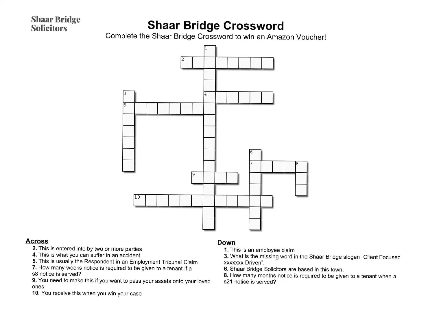 February 2020 newsletter – Blog | Shaar Bridge Solicitors
